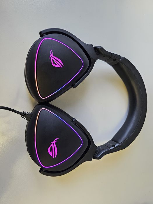 Навушники з мікрофоном ASUS ROG Delta S Quad-DAC ESS 9218 Hi-Res Audio ...