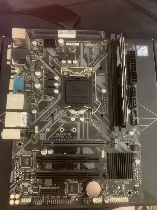 Материнська плата Gigabyte H310M S2P 2.0 працює: 750 грн. - Комплектуючі та запчастини Черкаси ...