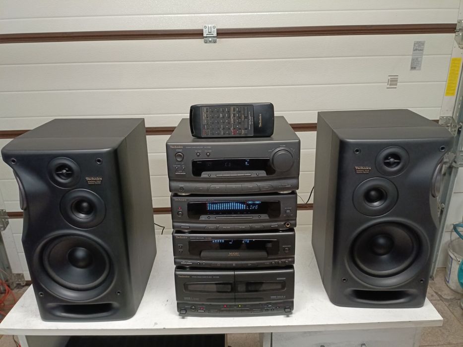 Wieża segmentowa TECHNICS SA-CH550 cały komplet Lubin • OLX.pl