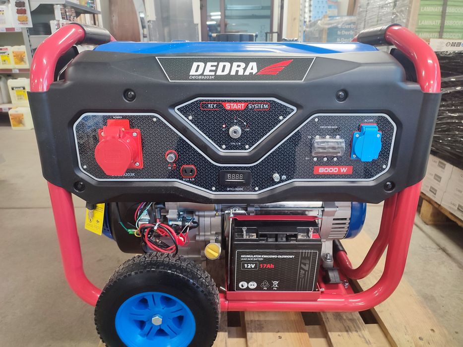 Agregat prądotwórczy, generator Dedra 8 kW model DEGB 9203K Nowy ...