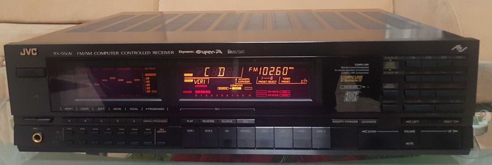 Усилитель/ресивер JVC RX-550 VBK made in Japan: 6 000 грн. - Підсилювачі / ресивери Кривий Ріг ...