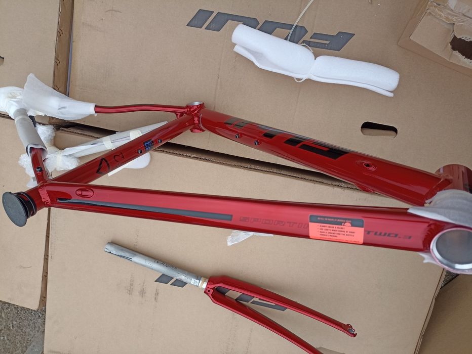 Nowa rama Fuji Cube Frame set Szosa Gravel + widelec + stery Rozmiary ...