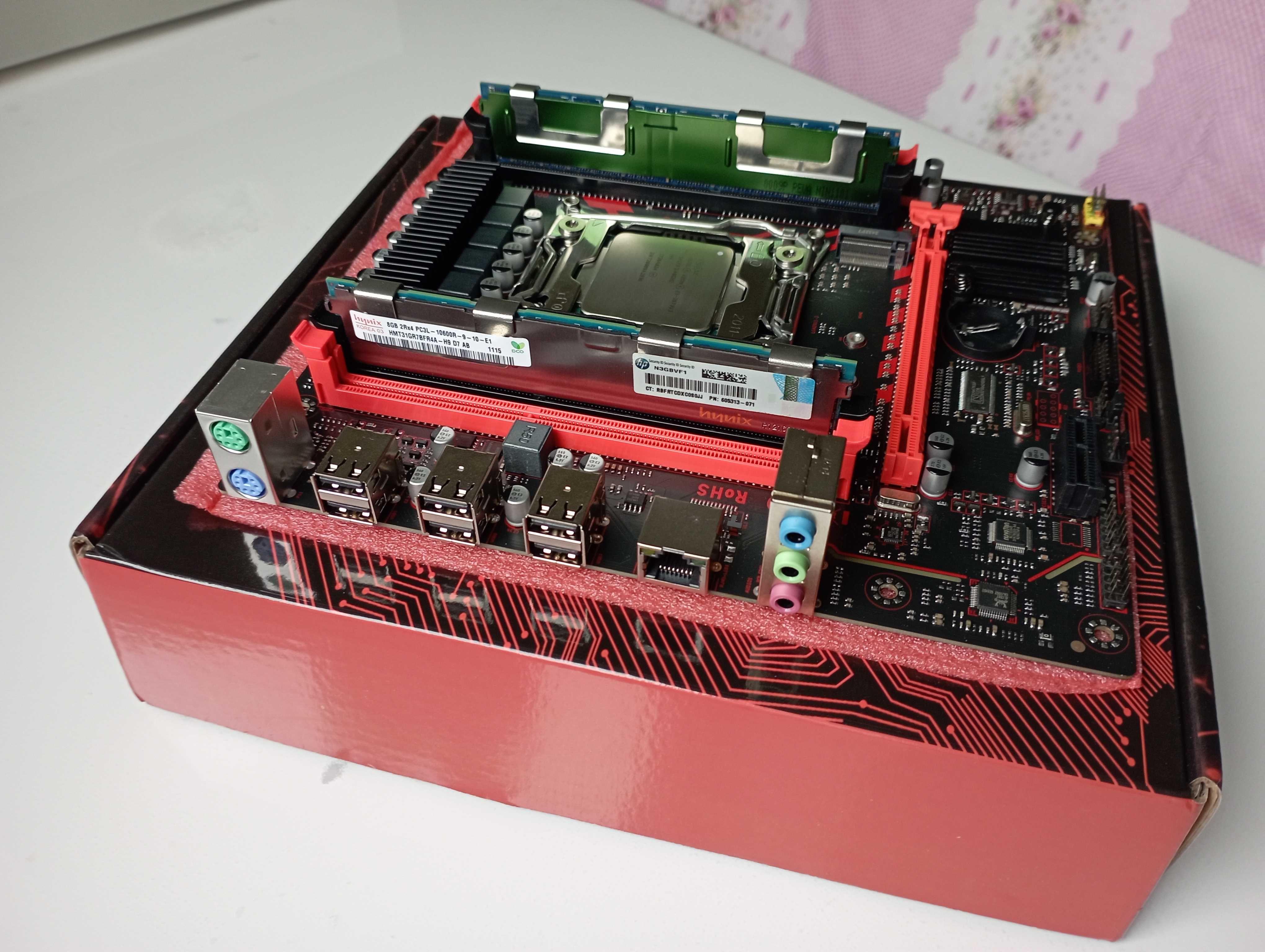 Потужний ігровий комплект Zsus X99 + Xeon 2673v3 + ram 16Gb: 2 580 грн ...