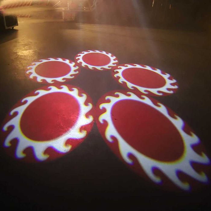Głowa ruchoma oświetlenie LED 150W Spot Gobo Pryzma Ring + SHOW Poznań ...