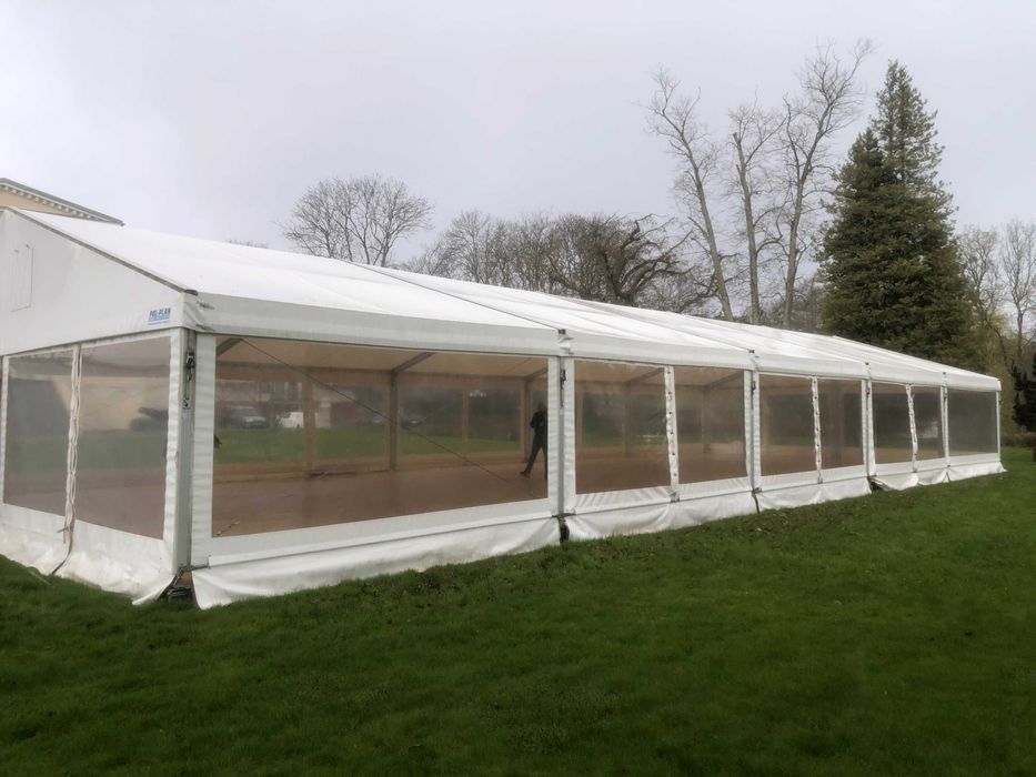 Hala imprezowa 10x25m, hala namiotowa Pol-Plan, hala na wesele PolPlan ...