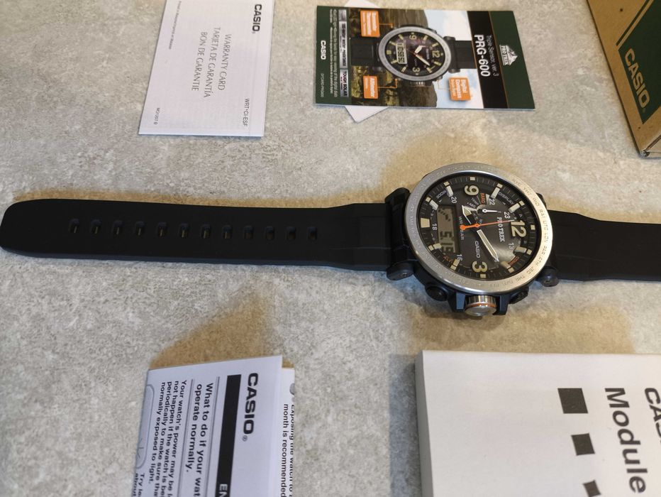 Casio ProTrek PRG-600 - компас, висотомер, барометр - ORIGINAL, NEW !!: 10 500 грн. - Наручні ...