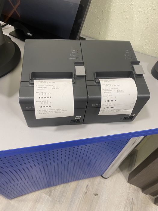 Чековий принтер EPSON TM-T20II M267D з Європи КІЛЬКІСТЬ: 2 800 грн ...
