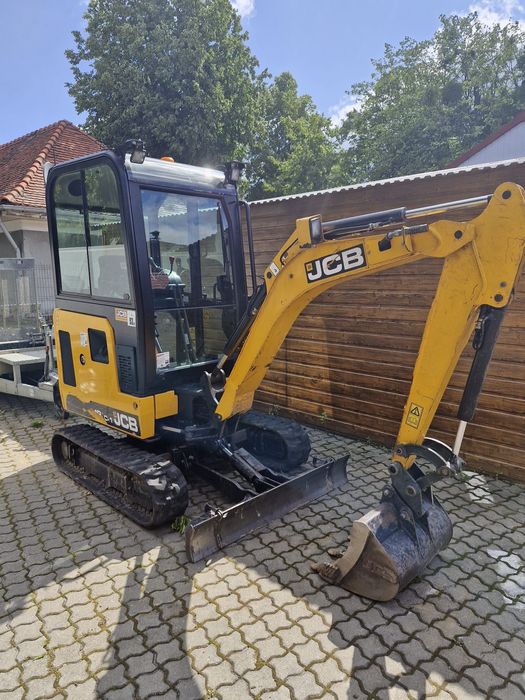 Mini koparka JCB 19C1 z 2022r. ładna 1900kg 3 łyżki SALON POLSKA 1 WŁ Złoczew • OLX.pl