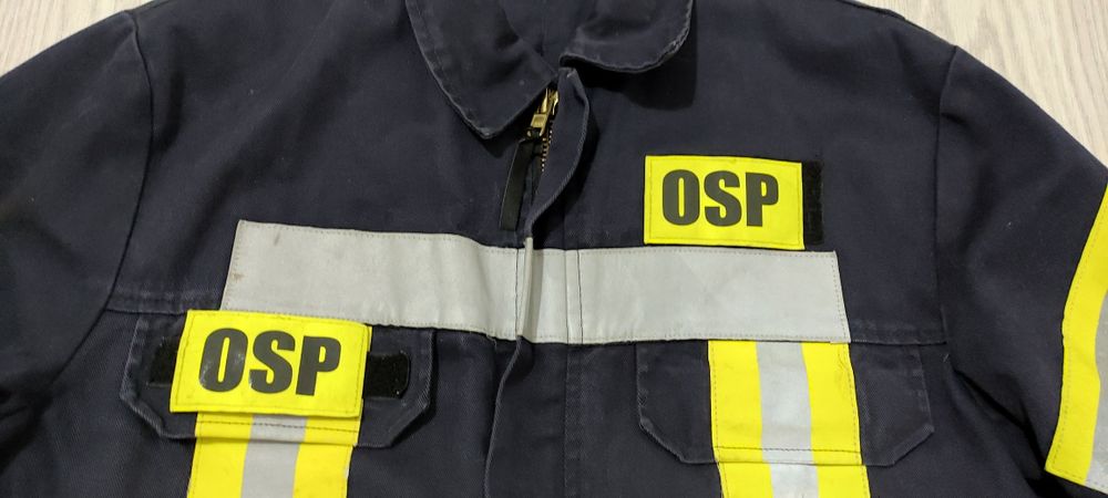 Kurtka taktyczna strażacka Straż OSP Ostróda • OLX.pl