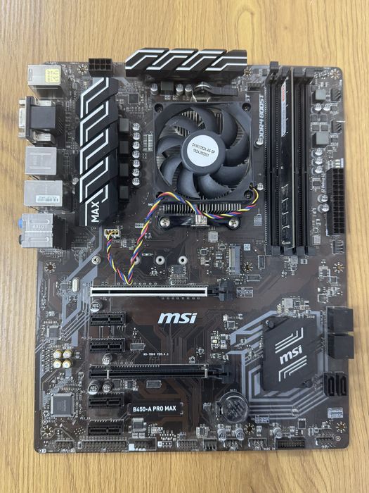 Материнська плата MSI B450-A PRO MAX: 2 500 грн. - Комплектуючі та ...