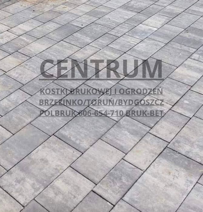 Kostka brukowa POLBRUK Ideo 6 cm oraz BRUK-BET Brzezinko • OLX.pl
