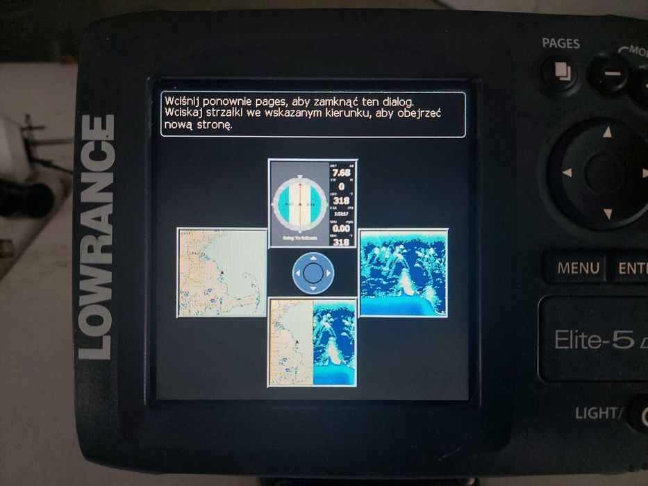 Echosonda Lowrance Elite 5 DSI LIGHT Okazja!!! Sochaczew • OLX.pl