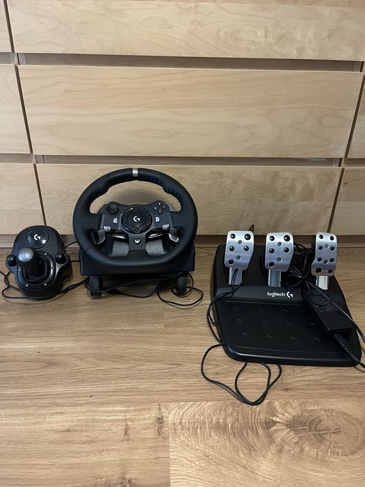 Logitech g920 + shifter Mława • OLX.pl
