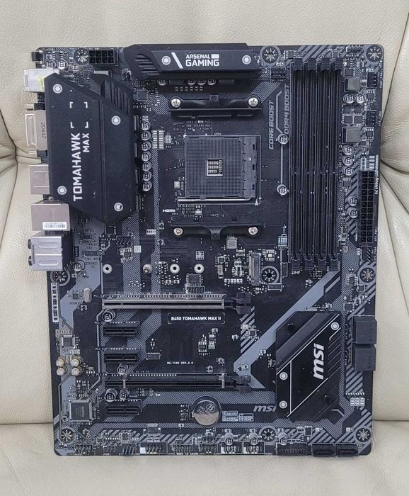 Материнська плата MSI B450 TOMAHAWK MAX II AMD AM4.: 2 700 грн ...
