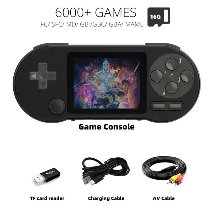 Ігрова портативна приставка SF 2000, 6000 ігор: 699 грн. - Приставки Львов на Olx