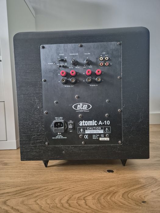 Subwoofer aktywny Eltax Atomic A-10 Zamienie • OLX.pl