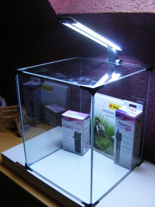 GB zestaw krewetkarium nano led 30'' AKWARIUM komplet Bystrzyca • OLX.pl