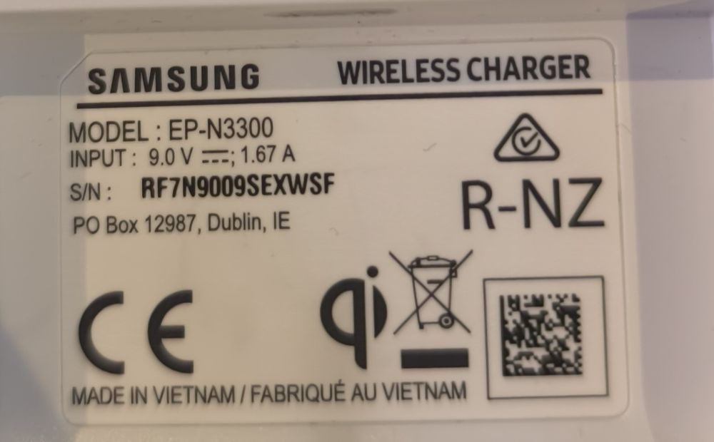 Ładowarka indukcyjna oryginalna Samsung EP-N3300 Katowice Kostuchna ...