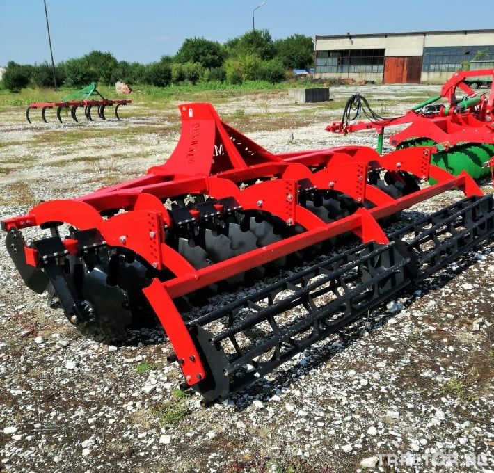 Дискова борона 2,7 м DEXWAL-MAMYT Диско плуг з катком Англія.: 185 000 ...