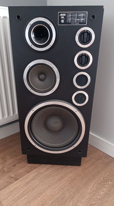 UNITRA Radmor 5102 płaskie wskaźniki+2 głośniki Tonsil Altus 110 ...