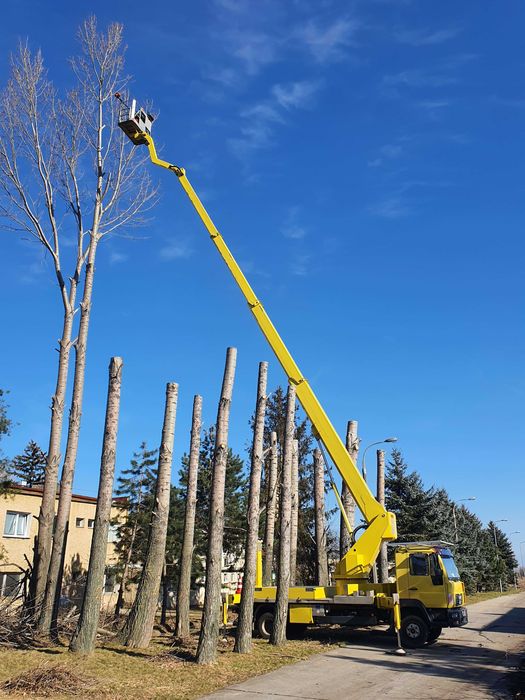 Podnośnik koszowy 20m # 26m # 27m, wynajem, zwyżka, GRALKA Podnośniki ...