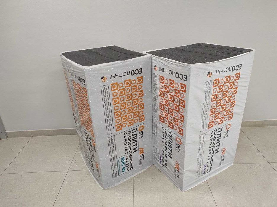 Пінопласт ГРАФІТОВИЙ для утеплення фасадів від виробника EPS 60/EPS 80: ...