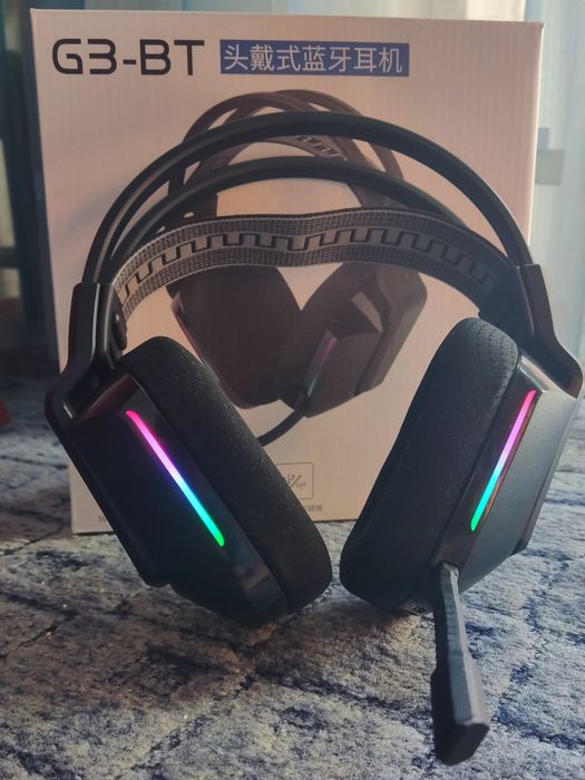 Ігрові навушники bluetooth, блютуз, бездротові, logitech g733 (G3-BT ...