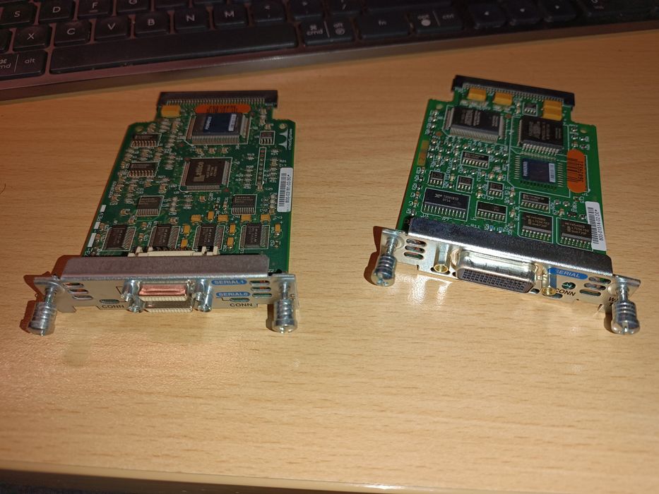 Cisco serial WIC 1T, WIC 2T, 2x Smart serial crossover cable Piekary ...
