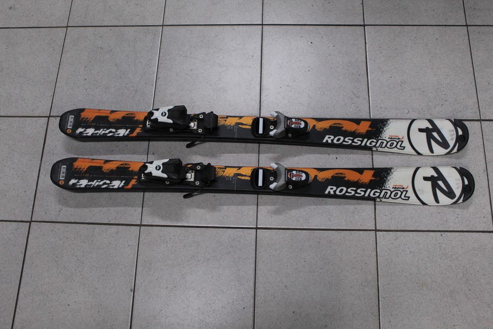 Narty Rossignol Radical 110 cm + wiązania Rossignol Łódź Bałuty • OLX.pl