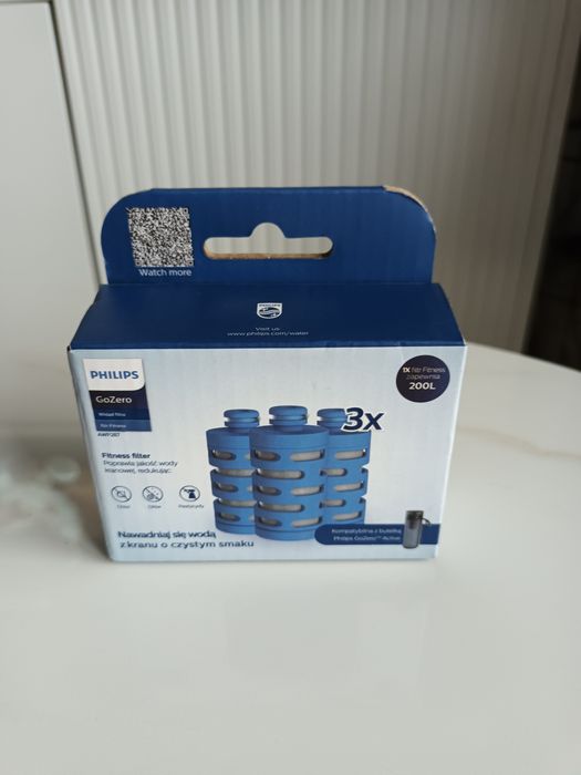 Nowy zestaw filtrow do butelki Philips Go Zero Fitness Lublin • OLX.pl
