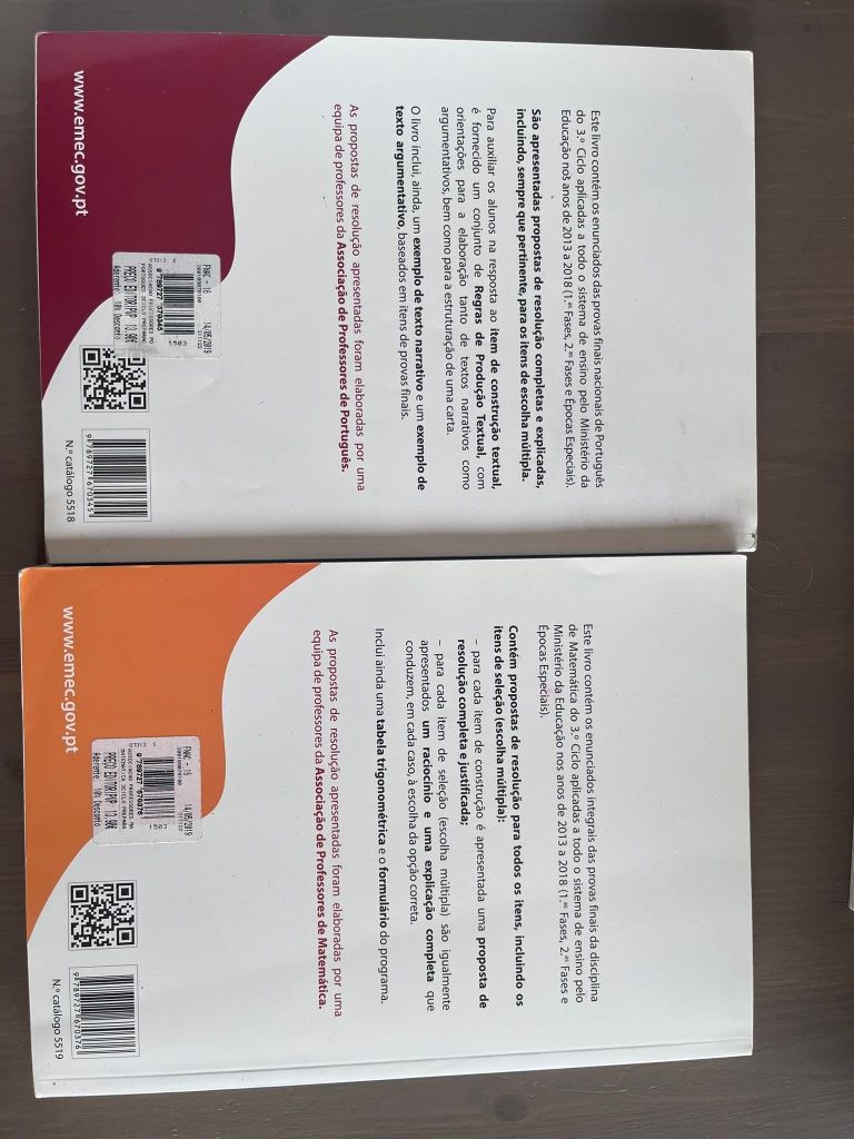 Livro preparacao Exames Matematica e Portugues 3 ciclo Custóias, Leça ... Livro preparacao Exames Matematica e Portugues 3 ciclo Custóias, Leça ...