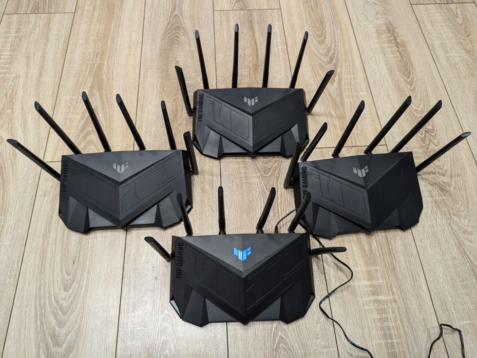 Маршутизатор Asus TUF Gaming AX5400 WiFi 6 Gaming Router RGB AI Mesh: 2 ...