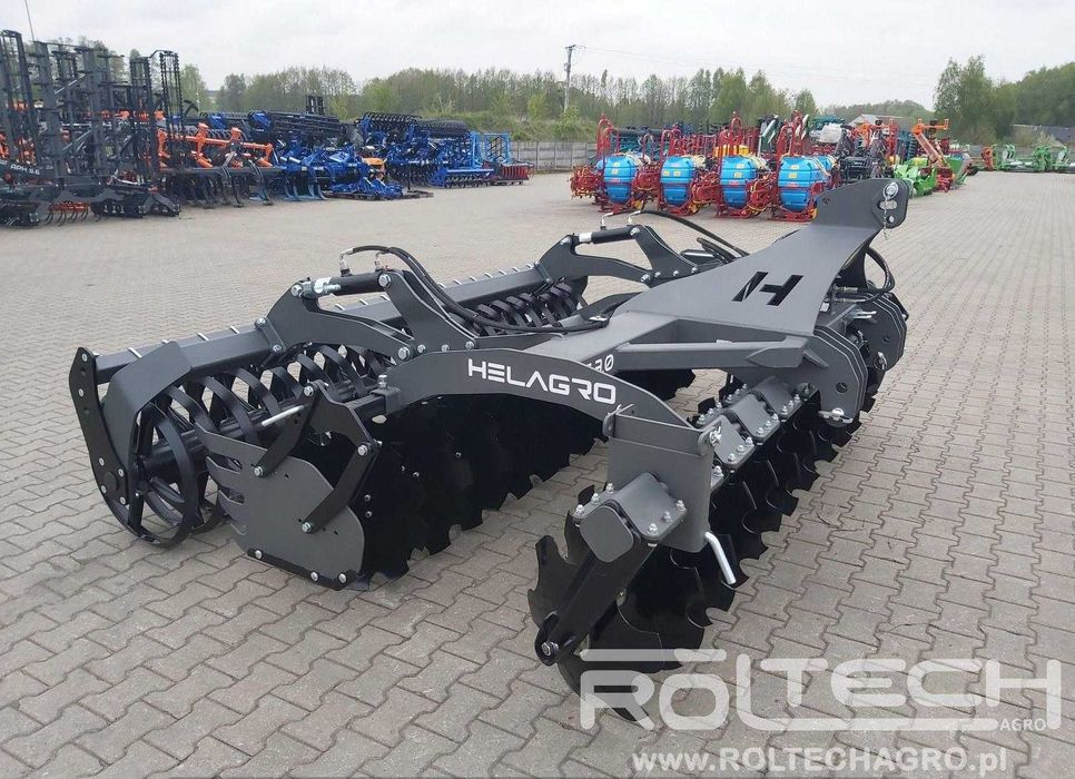 Brona Talerzowa Agregat AGRONA Powerdisc 2,5m 2,7m 3m 3,5m 4m Helagro ...