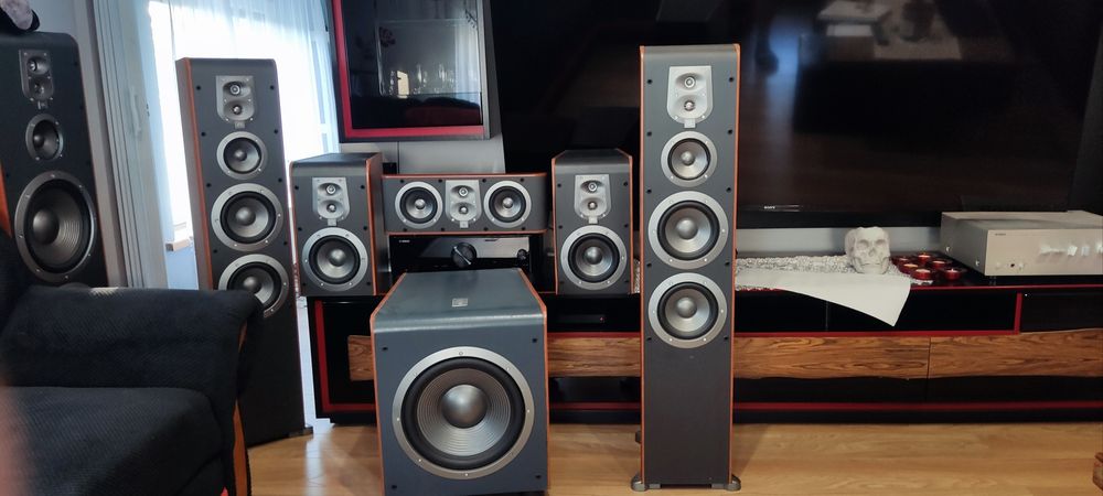 Glośniki JBL ES 80 + Yamaha RX-V6A Białystok Jaroszówka • OLX.pl
