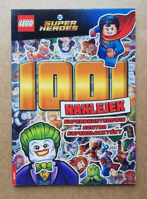LEGO Super Heroes Superbohaterowie kontra superzłoczyńcy 1001 naklejek ...