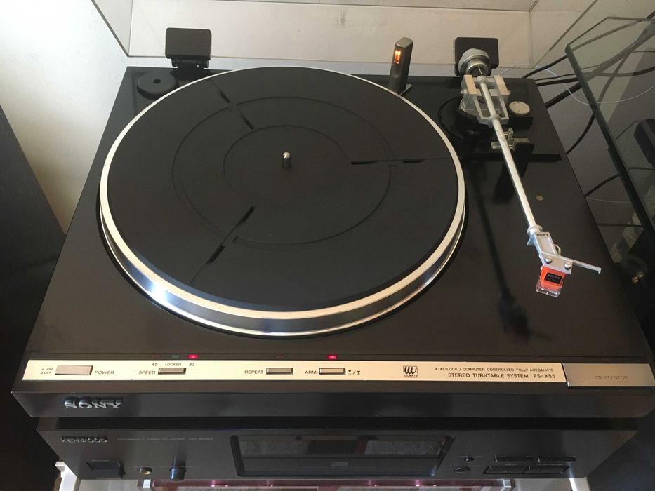 Gramofon Sony PS-X55 + headshell SONY SH-151 czytaj dodatkowe opcje ...