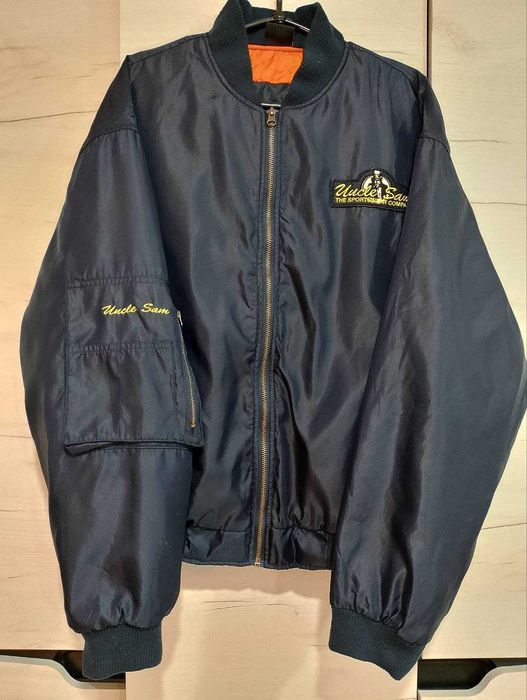 Бомбер y2k uncle sam bomber jacket редкая находка.: 1 300 грн ...