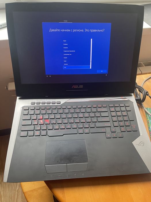 ASUS G752V Republic of Games: 15 500 грн. - Ноутбуки Київ на Olx