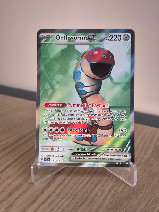 Karta Pokemon TCG: Orthworm ex (SCR 162) Gostyń • OLX.pl