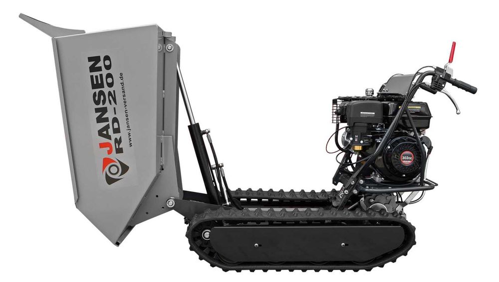 Wozidło gąsienicowe Jansen RD-200 500KG LONCIN 9KM Faktura Nowy Sącz ...