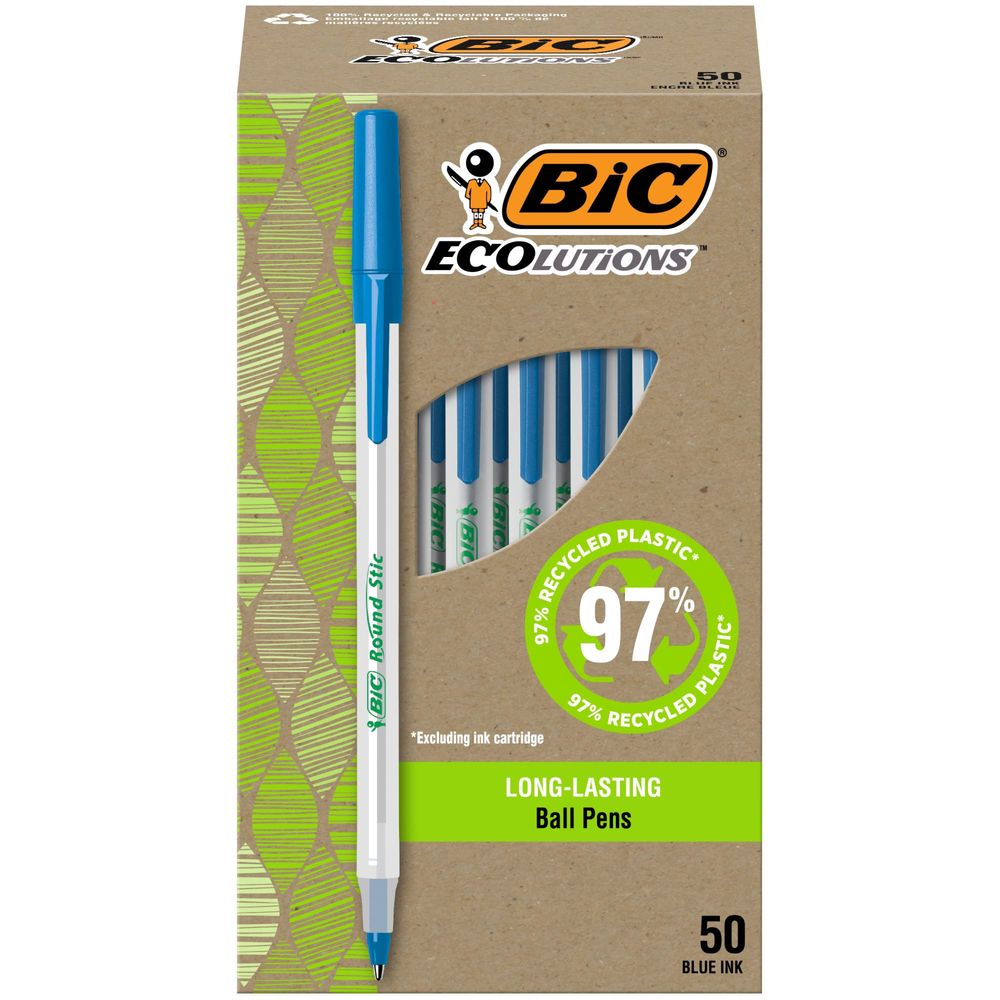 Кулькова ручка синя Bic Америка: 12 грн. - Канцтовари / витратні ...