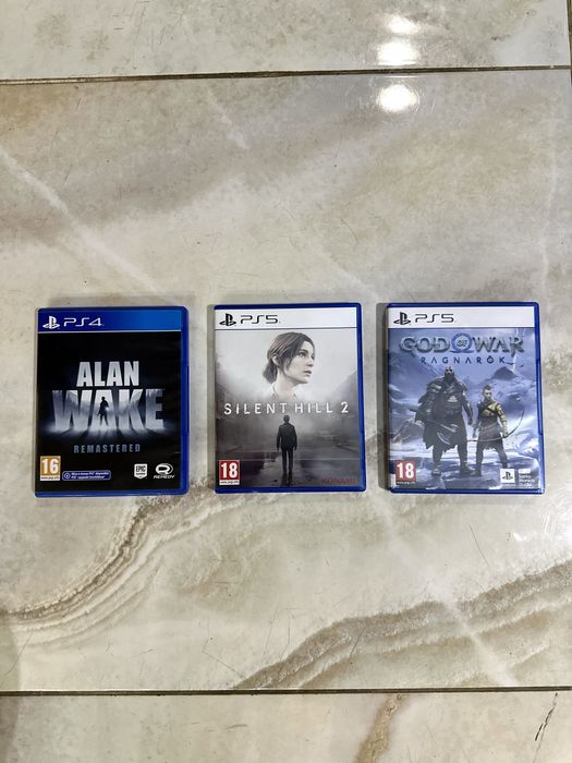 Диски PS5 PS4 Alan Wake God of War Ragnarek Silent Hill 2: 4 500 грн ...
