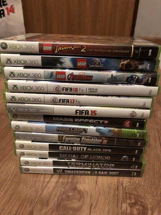 250 GRY Xbox 360 One S X Series Kinect GTA LEGO FIFA CZYTAĆ OPIS Kraków ...