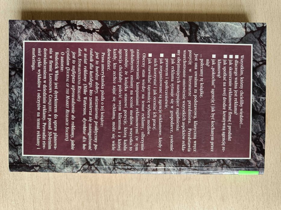 Reklama. Czyli co to jest i jak się ją robi - Roderick White Warszawa ...