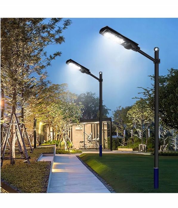 MOCNA Lampa Solarna ULICZNA Latarnia LED COB Pilot SOLAR 700W Warszawa Białołęka • OLX.pl