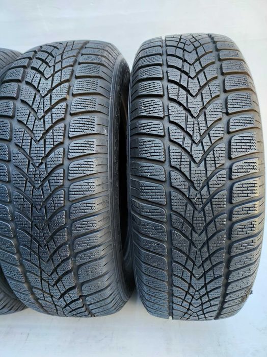 Opony Zimowe 205/60/16 Dunlop 4D 4szt 7mm Głogów • OLX.pl