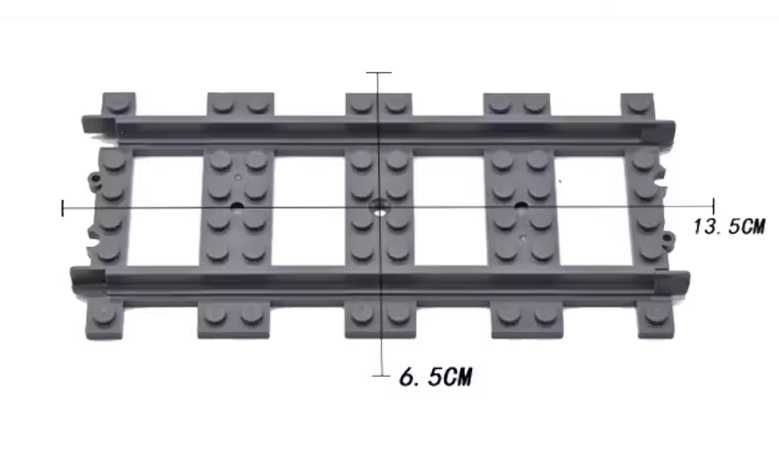 Lego City Tory 40szt kompatybilne z pociag 60198, 60337, 7996 most ...