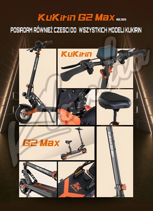 Hulajnoga elektryczna KuKirin G2 Max 1000w Bolesławice • OLX.pl