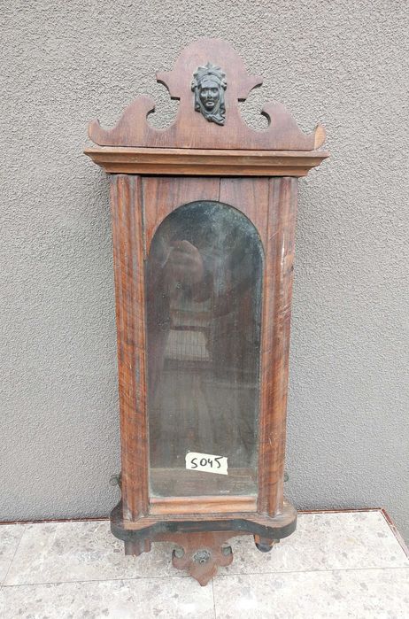 S045 Skrzynia obudowa starego zegara szafka kapliczka korona Tczew • OLX.pl