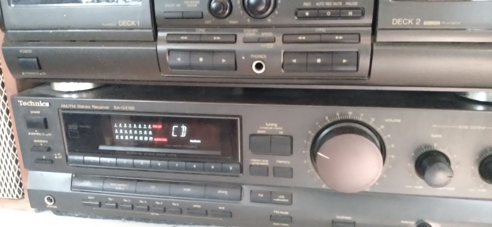 Składanka Technics z kolumnami Trzcianka • OLX.pl